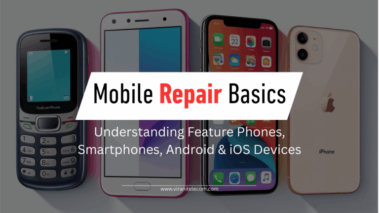 Understand Types of Mobile Phones - Android & iOS Devices