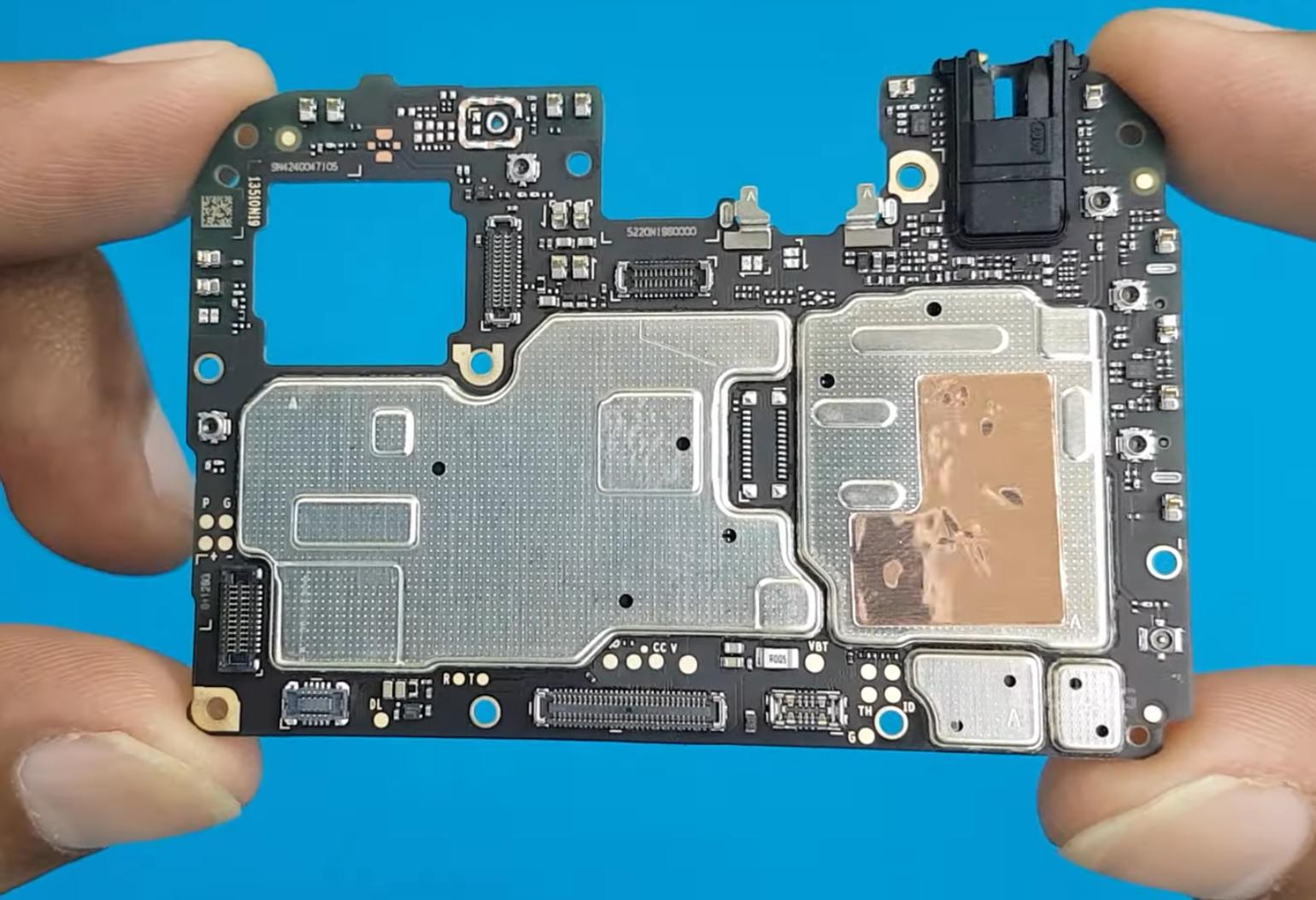 Mobile Motherboard Component Identification Guide